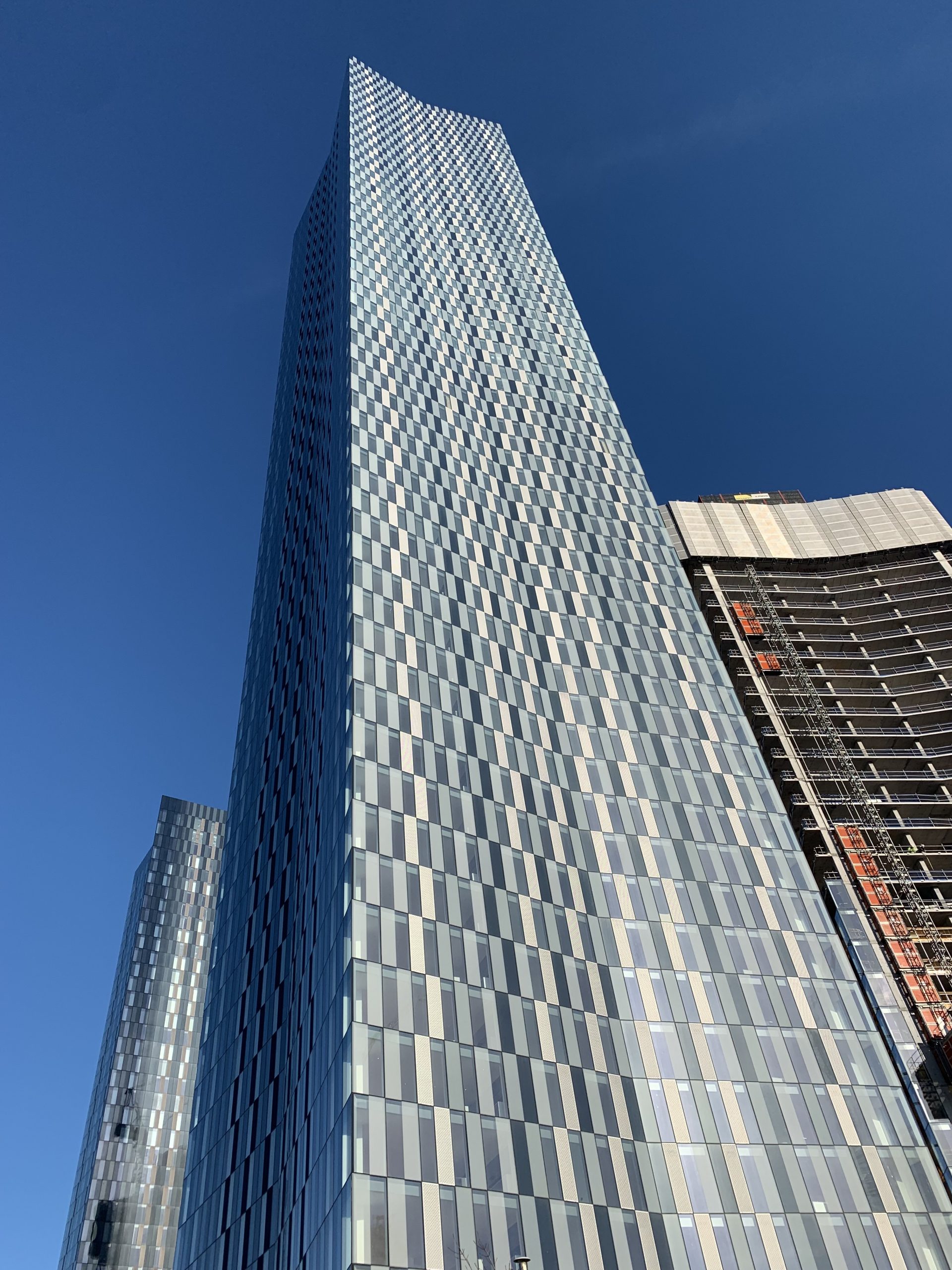 Tower block cladding and window clean | NORTH WEST ROPE ACCESS